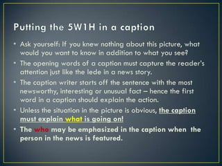 Captions | PPTX | Photography | Arts and Crafts