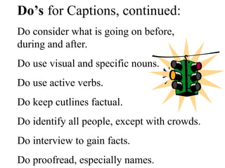 Captioning: How to write a Photo Caption | PPT