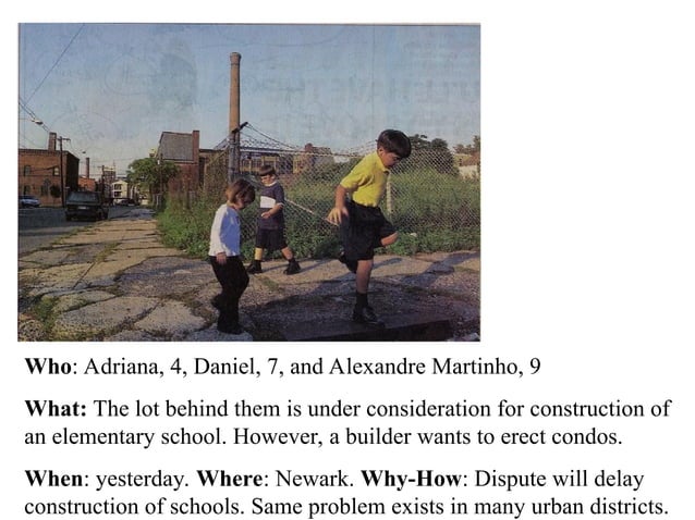 Making captions in Journalism and Photography | PPT