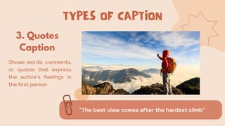ppt captions | PPT