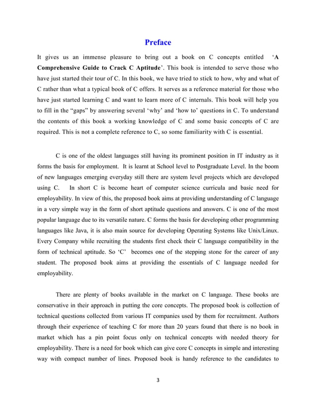 C aptitude book | PDF