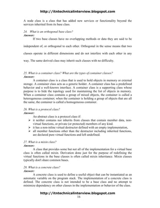 C++aptitude questions and answers | PDF | Programming Languages | Computing