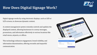 How to Choose the Right Digital Signage for Your Business | PPTX