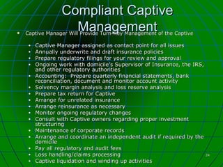 Captive/CIC Presentation | PDF