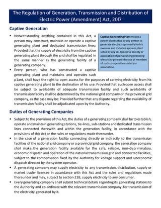 Captive Generation of Electricity | PDF