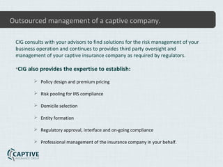 Captive Insurance Group - A Risk Management Strategy | PDF | Pet ...