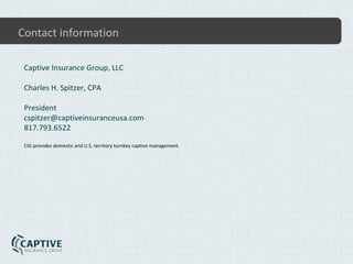 Captive Insurance Group - A Risk Management Strategy | PDF | Pet ...