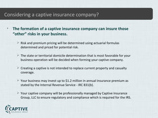 Captive Insurance Group - A Risk Management Strategy | PDF | Pet ...