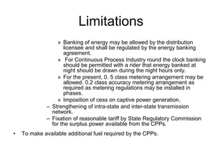 Captive power Policy | PPTX