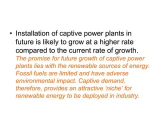 Captive power Policy | PPTX