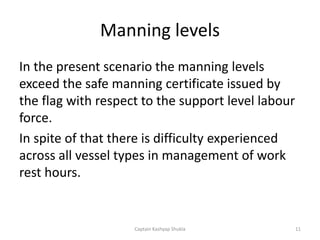 Capt Kashyap Shukla - MLC Presentation By Sailing Master | PPT