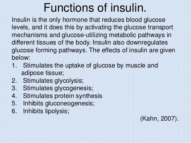HORMONAL CONTROL OF INTERMEDIARY METABOLISM AND CONTROL IN DIABETES