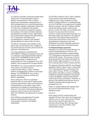 Captopril Tablets SmPC Taj Pharmaceuticals | PDF