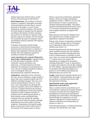 Captopril Tablets SmPC Taj Pharmaceuticals | PDF