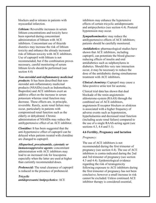 Captopril 25 mg tablets smpc taj pharmaceuticals | PDF