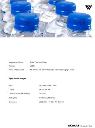 Cap Torque Tester by ACMAS Technologies Pvt Ltd. | PDF | Physics | Science