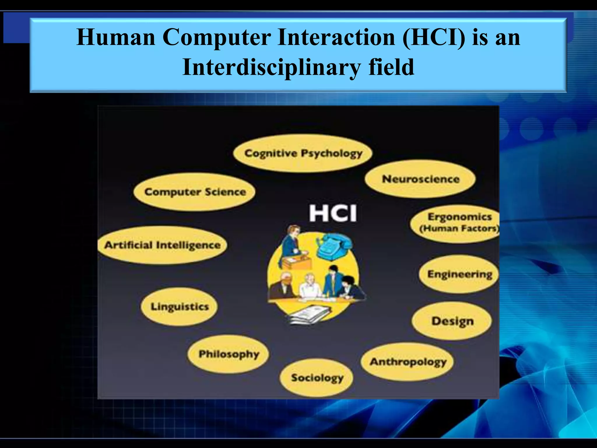 What is Human Computer Interraction | PPT