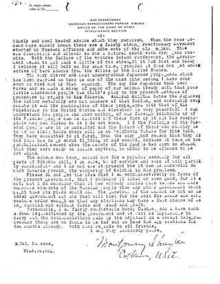 Capt schuyler to_colonel_barrows-war_dept_siberia-1919-3pgs-gov | PDF