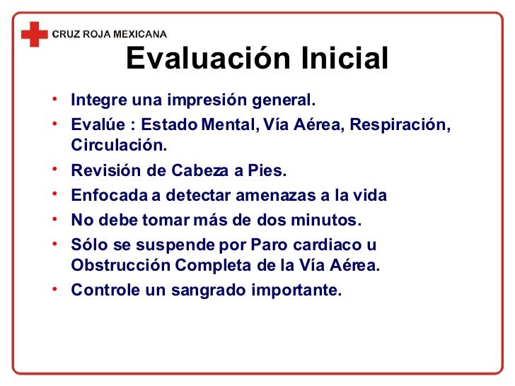 Evaluacion Inicial Del Paciente Qu Es La Evaluacin