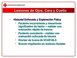 CapíTulo 20 Lesiones De Ojos, Cara Y Cuello | PPT | Death, Injury, or ...