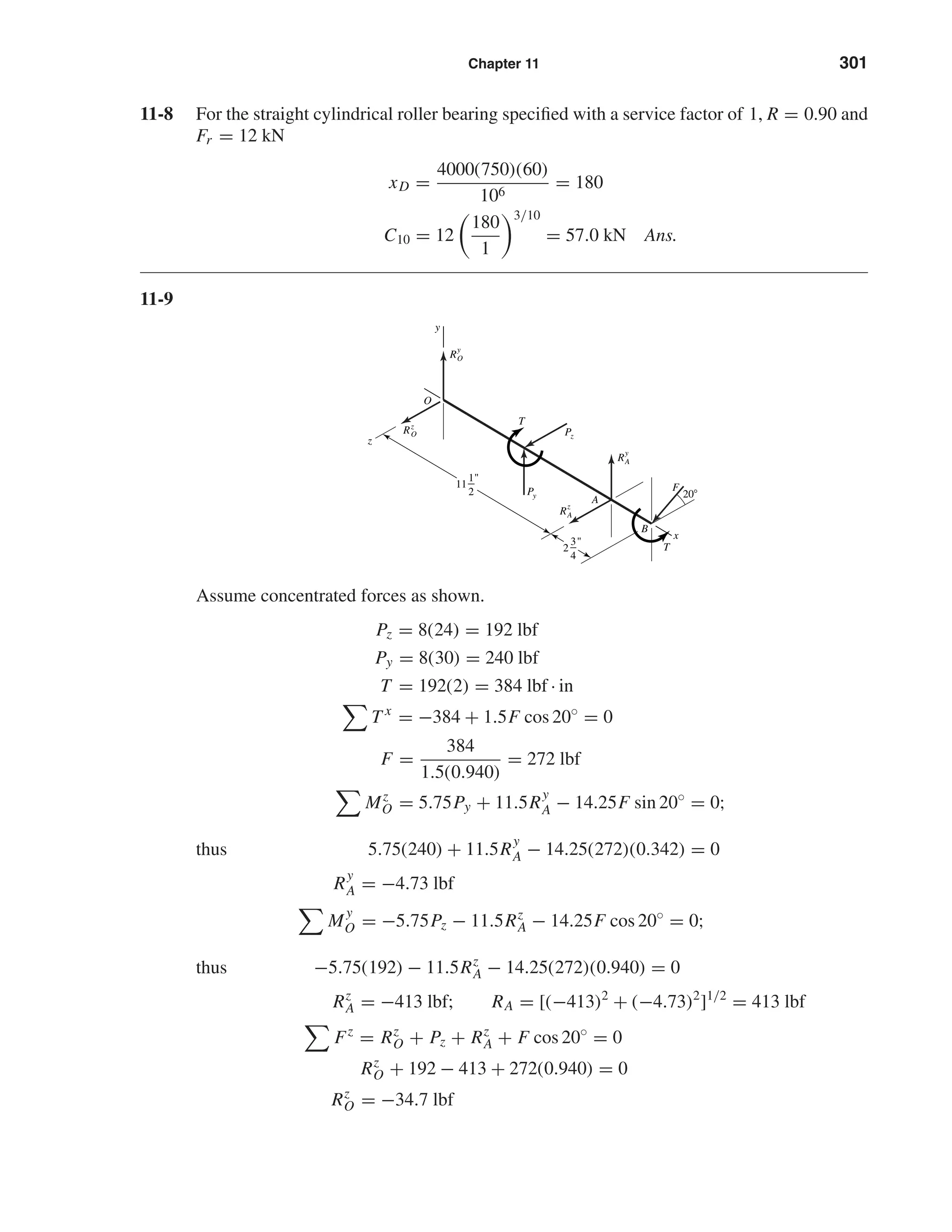 Capítulo 11 mancais de contato rolante | PDF | Physics | Science