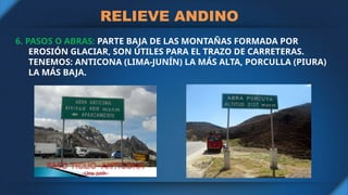 CAPÍTULO_17_ EL RELIEVE ANDINO.pptx SUS CARACTERISTICAS | PPTX