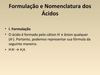 Capítulo 19 e 20 funções químicas ácidos, bases, sais e óxidos | PPT