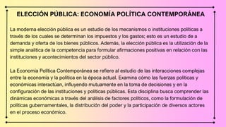 CAPÍTULO 24. LA NUEVA ECONOMÍA POLÍTICA ELECCIÓN PÚBLICA Y REGULACIÓN.pptx