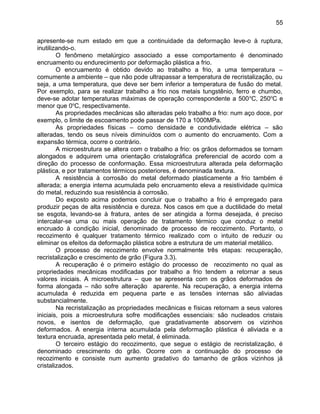 Capítulo 3 metalurgia da conformação | DOC
