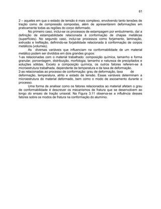 Capítulo 3 metalurgia da conformação | DOC