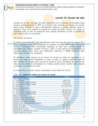 Capítulo 7 tratamiento de lodos | PDF