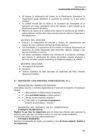 Capítulo viii planificacion estrategica. drsm | PDF
