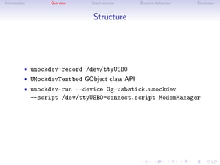 Capture and replay hardware behaviour for regression testing and bug ...