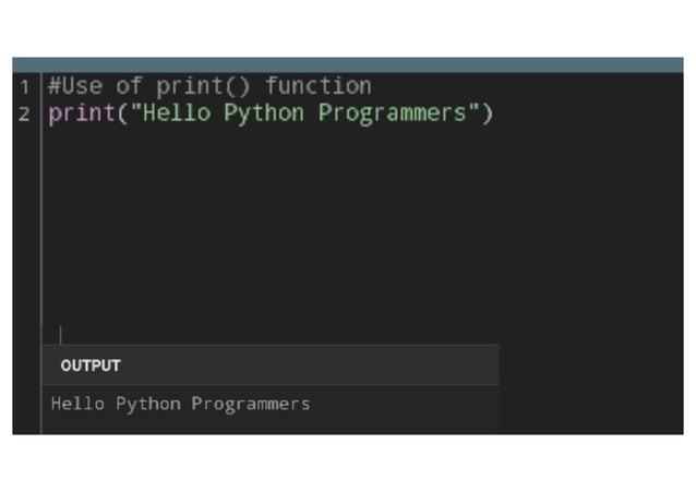 Basic Syntax Of Python By LearntHub | PDF