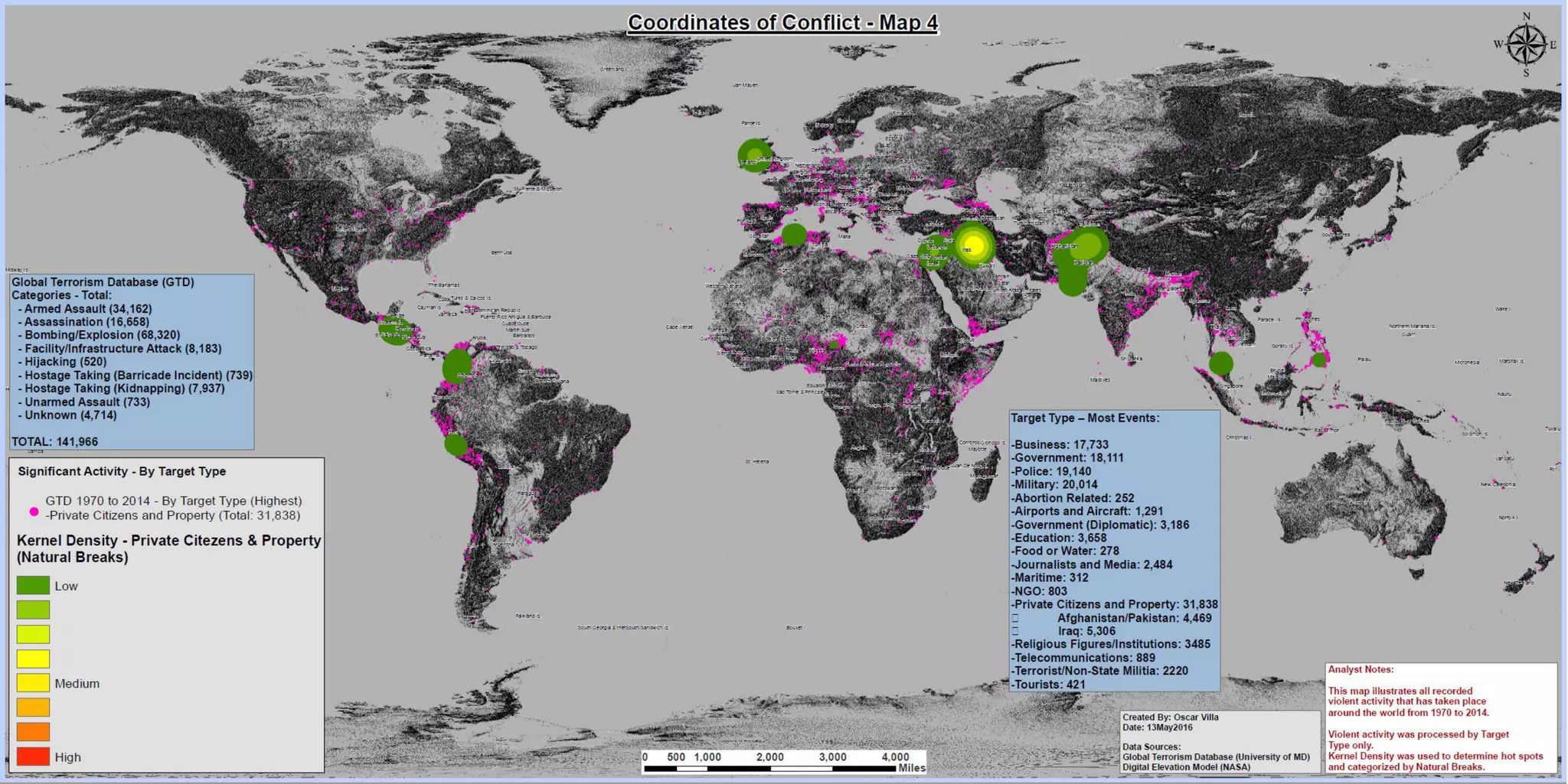 Coordinates of Conflict - Map 4 | PDF