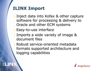 ILINX Capture Connect Share Part One | PPT