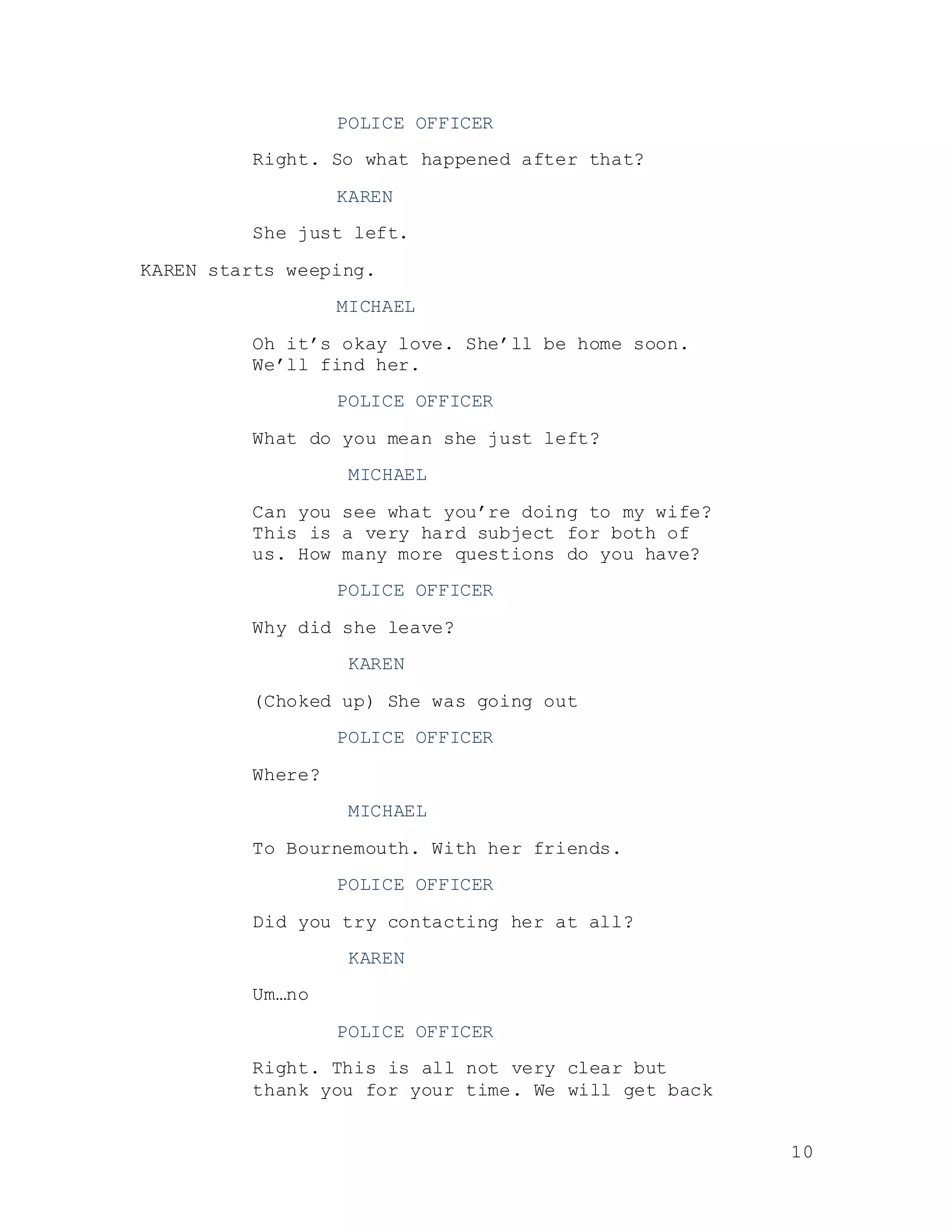 DRAFT 1 SCRIPT | DOCX | Birdwatching | Hobbies & Interests