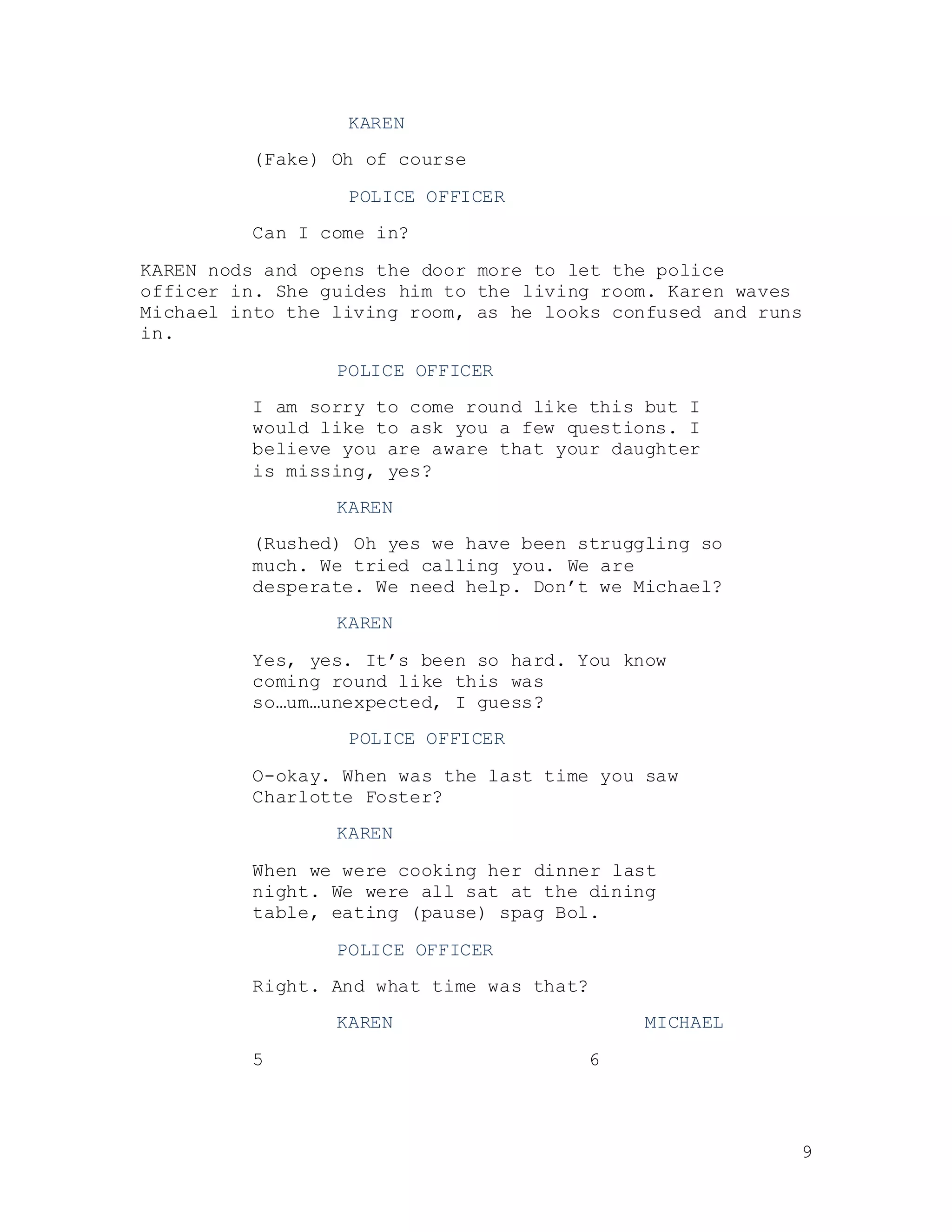 DRAFT 1 SCRIPT | PDF