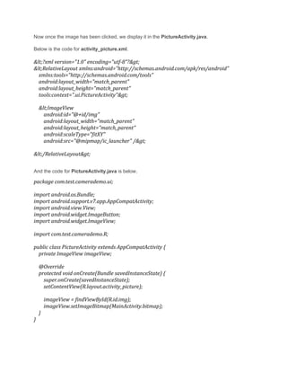 Capture image on eye blink | PDF
