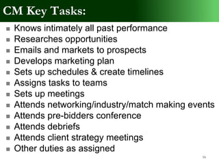 CAPTURE MANAGEMENT - The Art of Capturing Government Contracts.pdf ...