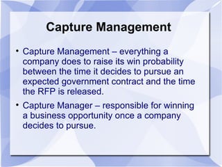 Capture Management Overview | PPT