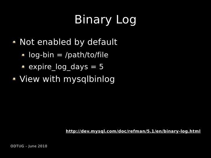 Capturing Analyzing And Optimizing Mysql