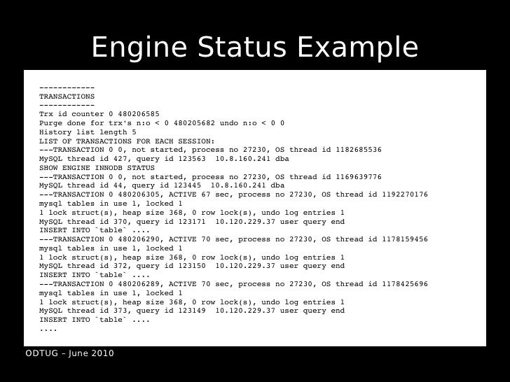 Capturing Analyzing And Optimizing Mysql
