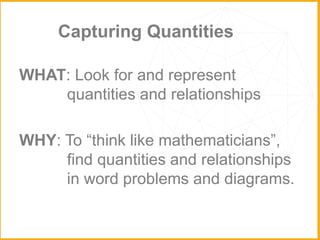 Capturing quantities-c1 u3-l1 | PPT