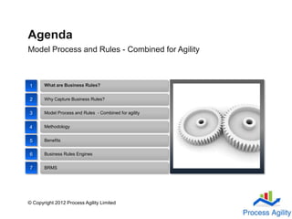 Capturing and documenting business processes and rules for agility | PPTX