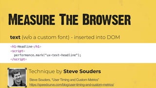 Capturing speed of user experience using user timing api | PDF | Web Development | Internet