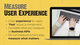 Capturing speed of user experience using user timing api | PDF | Web Development | Internet