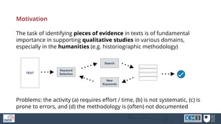Capturing Themed Evidence, a Hybrid Approach | PPT