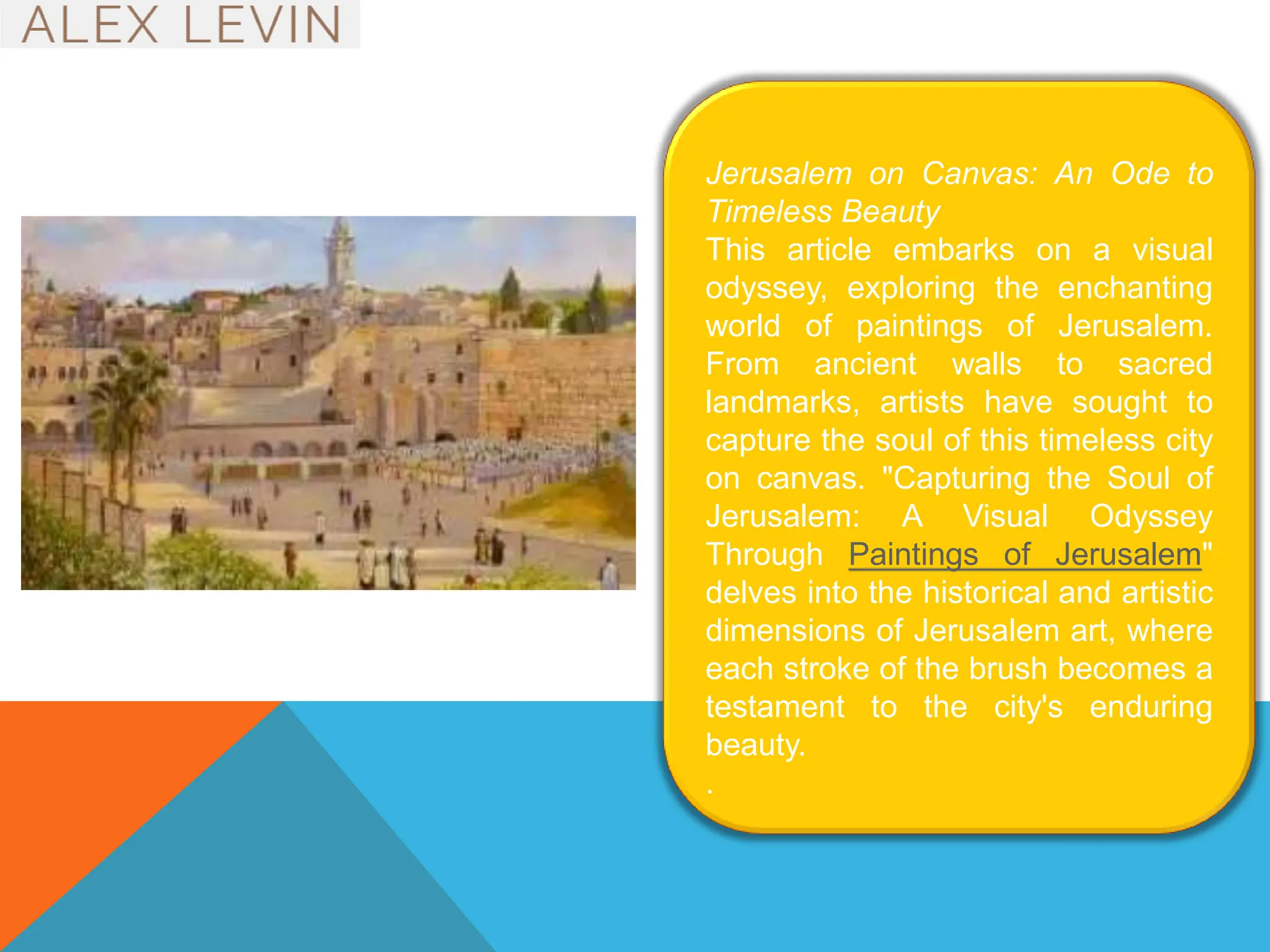 Capturing the Soul of Jerusalem A Visual Odyssey Through Paintings of Jerusalem.pptx