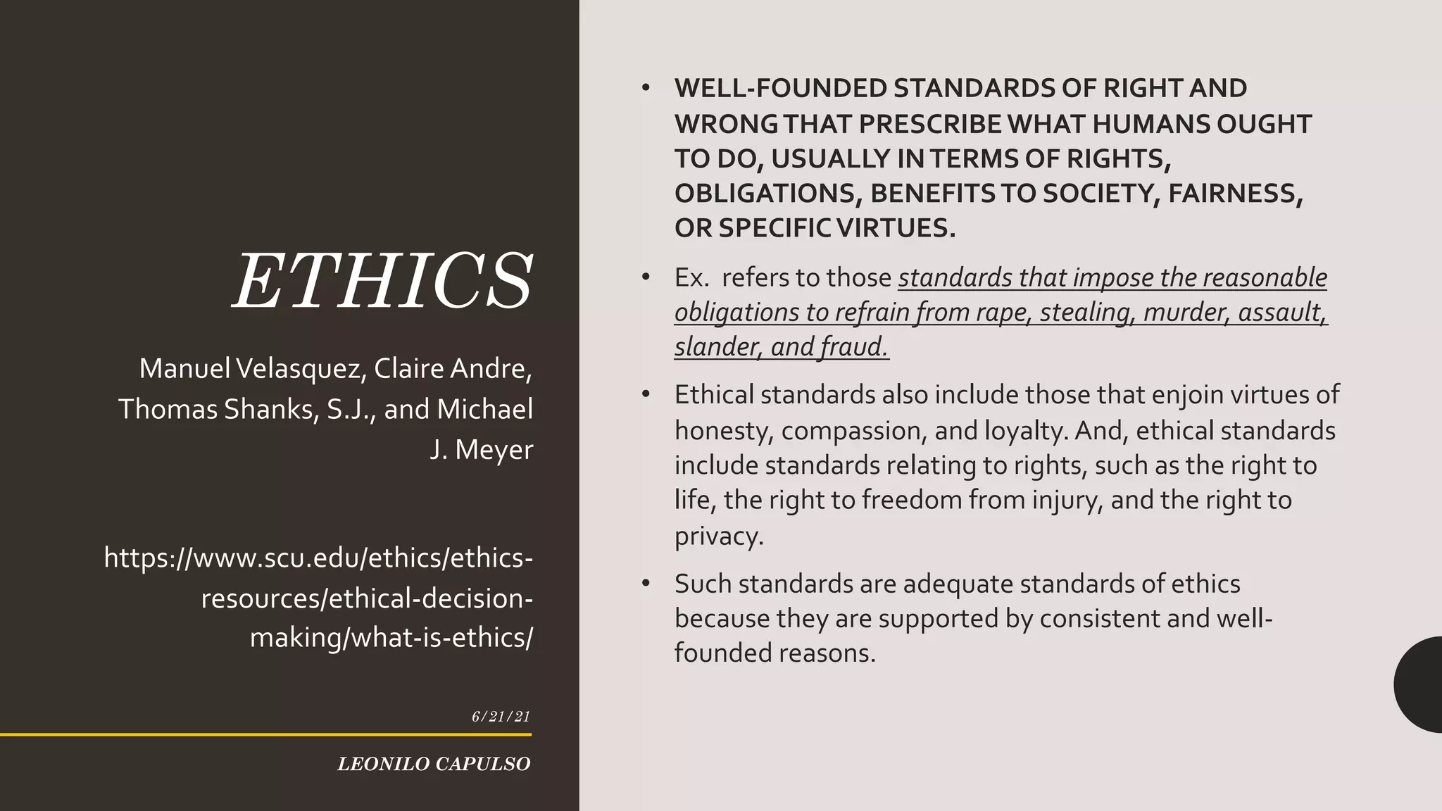 Capulso The Code of Ethics for Professional Teachers | PDF